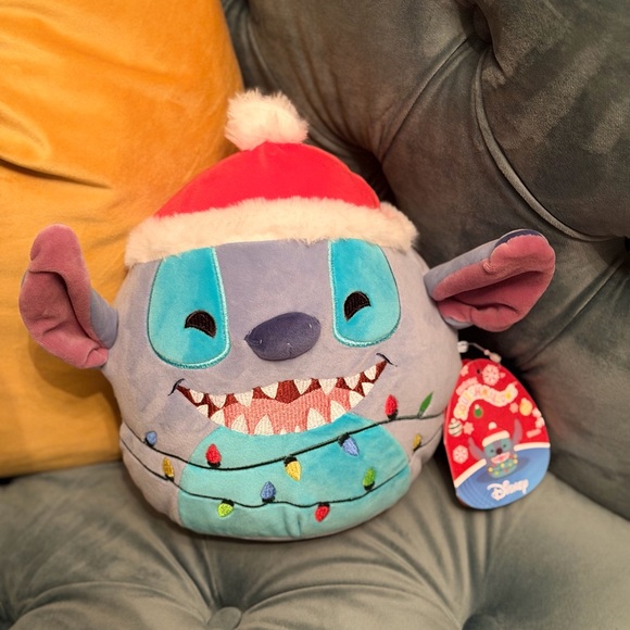 Disney | Toys | Disney Holiday Stitch Plush With Festive Lights | Poshmark